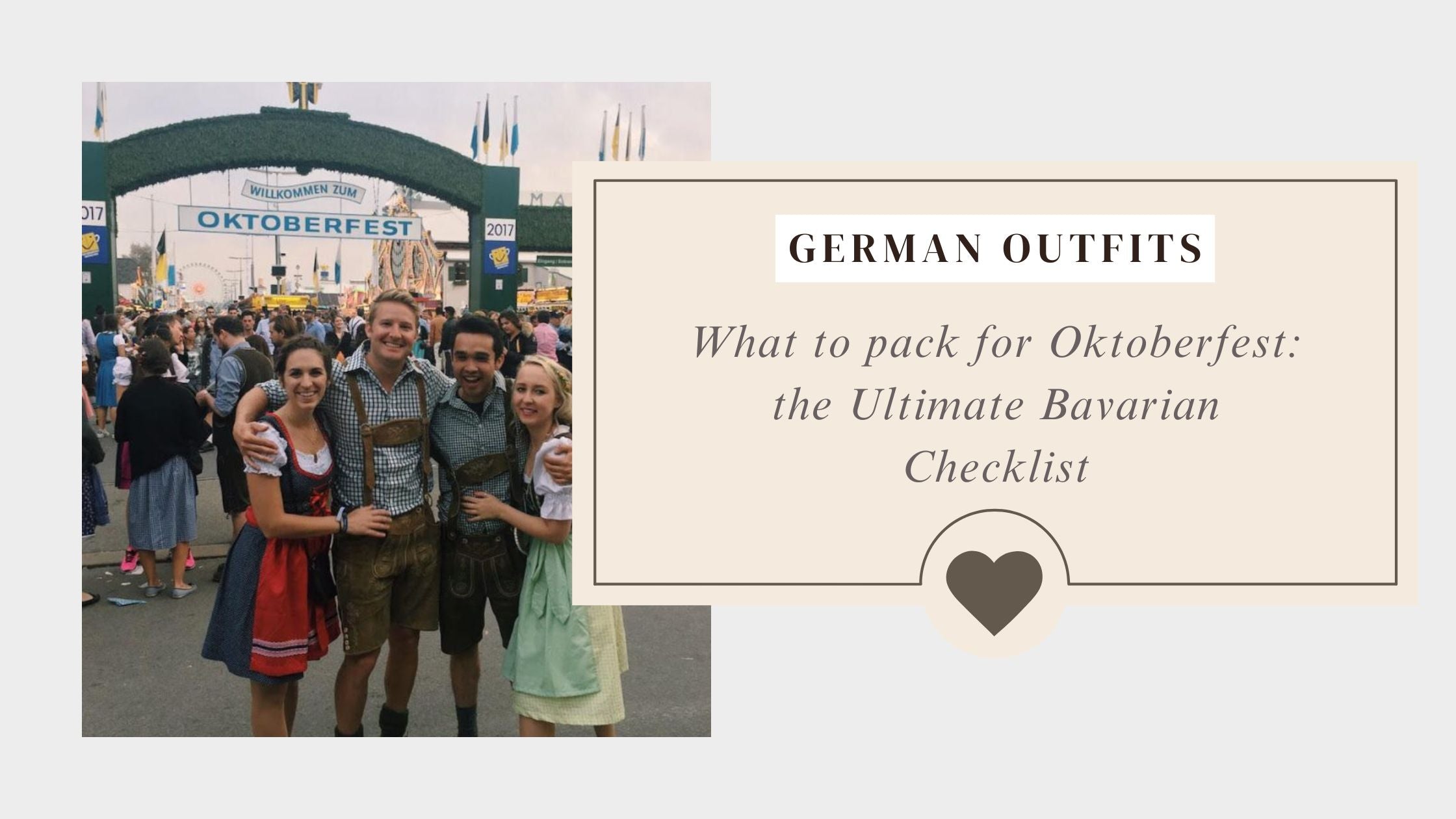 What to Pack for Oktoberfest 2025: Complete Checklist + Outfit Guide ...