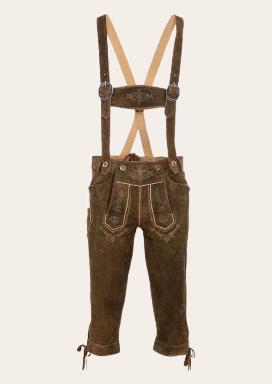 Bavarian Gentleman Bundhosen – Classic Oktoberfest Attire for Men ...