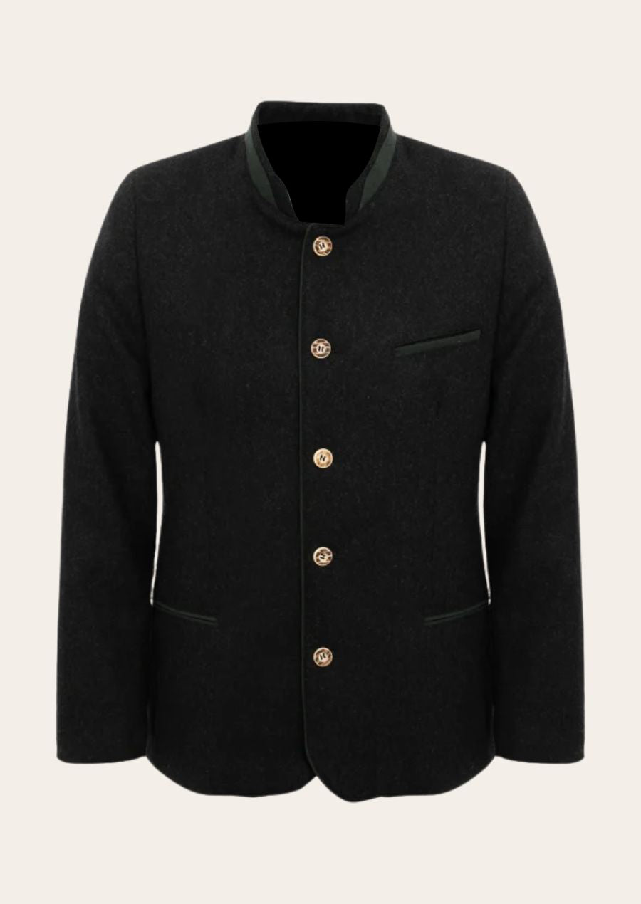 Traditional German Regal Trachten Coat – Bavarian Wool Jacket – German ...
